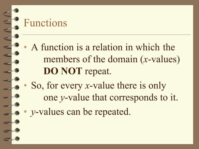 Graphing linear relations and functions | PPT