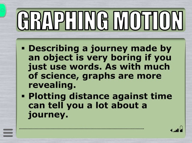 graphing motion.ppt