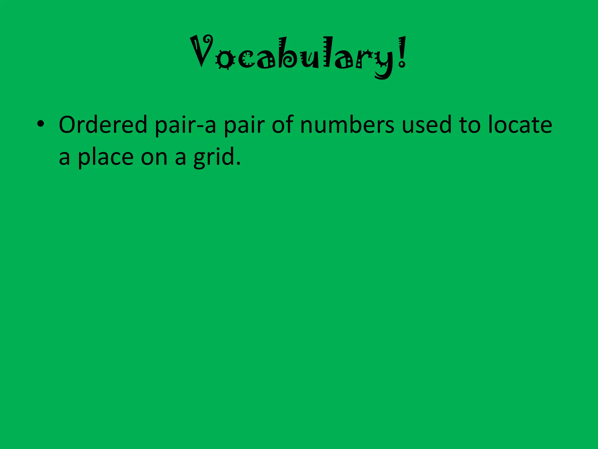 Graphing ordered pairs on the coordinate plane | PPTX