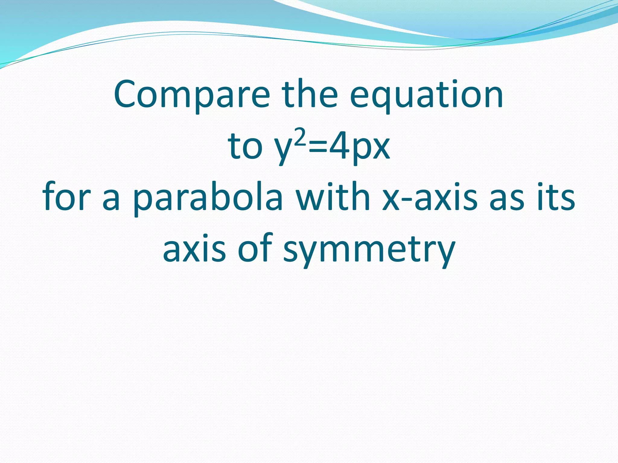 Graphing parabola presentation | PPT