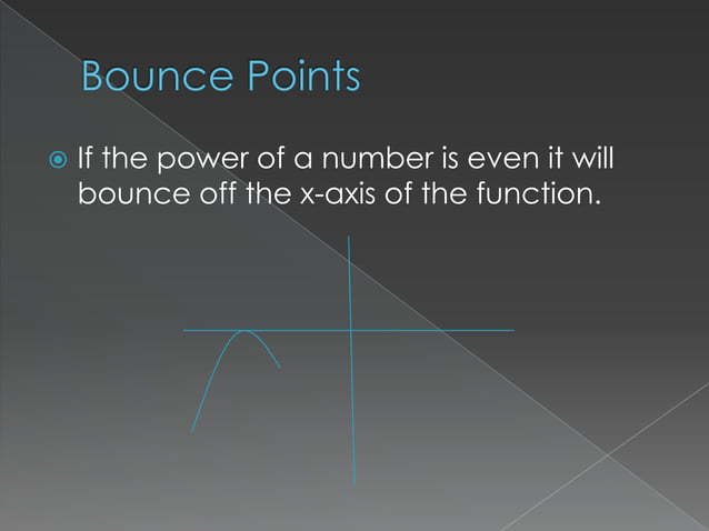 Graphing polynomial functions | PPTX