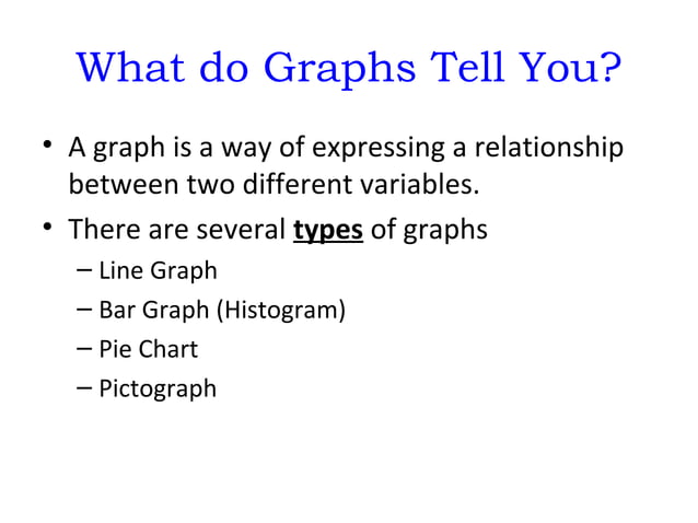 Graphing ppt | PPT | Science