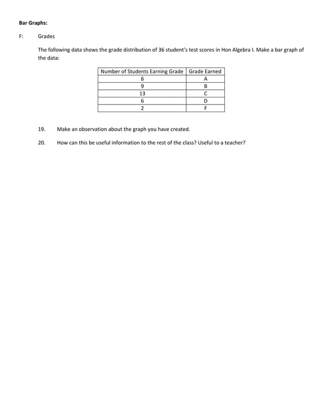 Graphing Practice | DOC