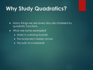 Graphing Quadratic Functions | PPTX