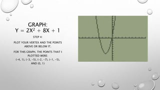 Graphing Quadratic Functions | PPT