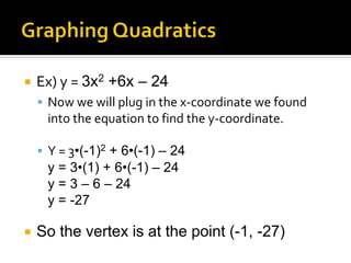 Graphing Quadratic Equations | PPTX | Physics | Science