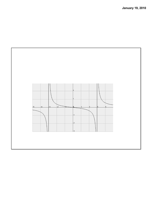 Graphing Rational Functions | PDF
