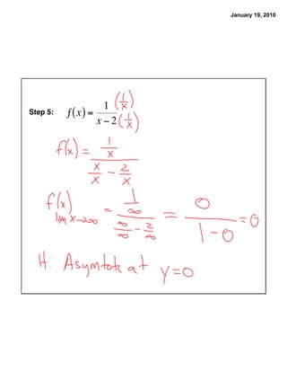 Graphing Rational Functions | PDF
