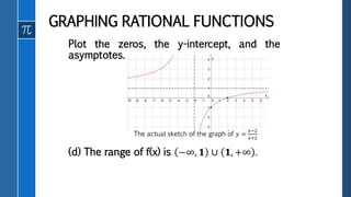 Graphing rational functions | PPTX