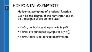 Graphing rational functions | PPTX