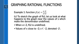 Graphing rational functions | PPTX | Science