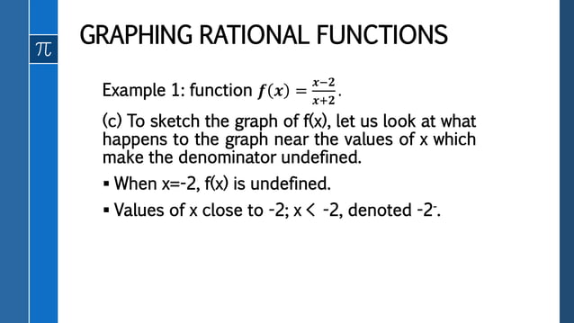 Graphing rational functions | PPT