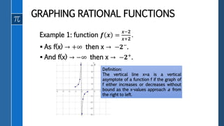 Graphing rational functions | PPT