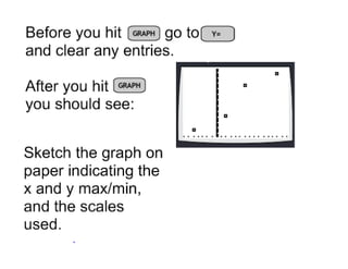 Graphing tables on the calculator | PPT | Free Download