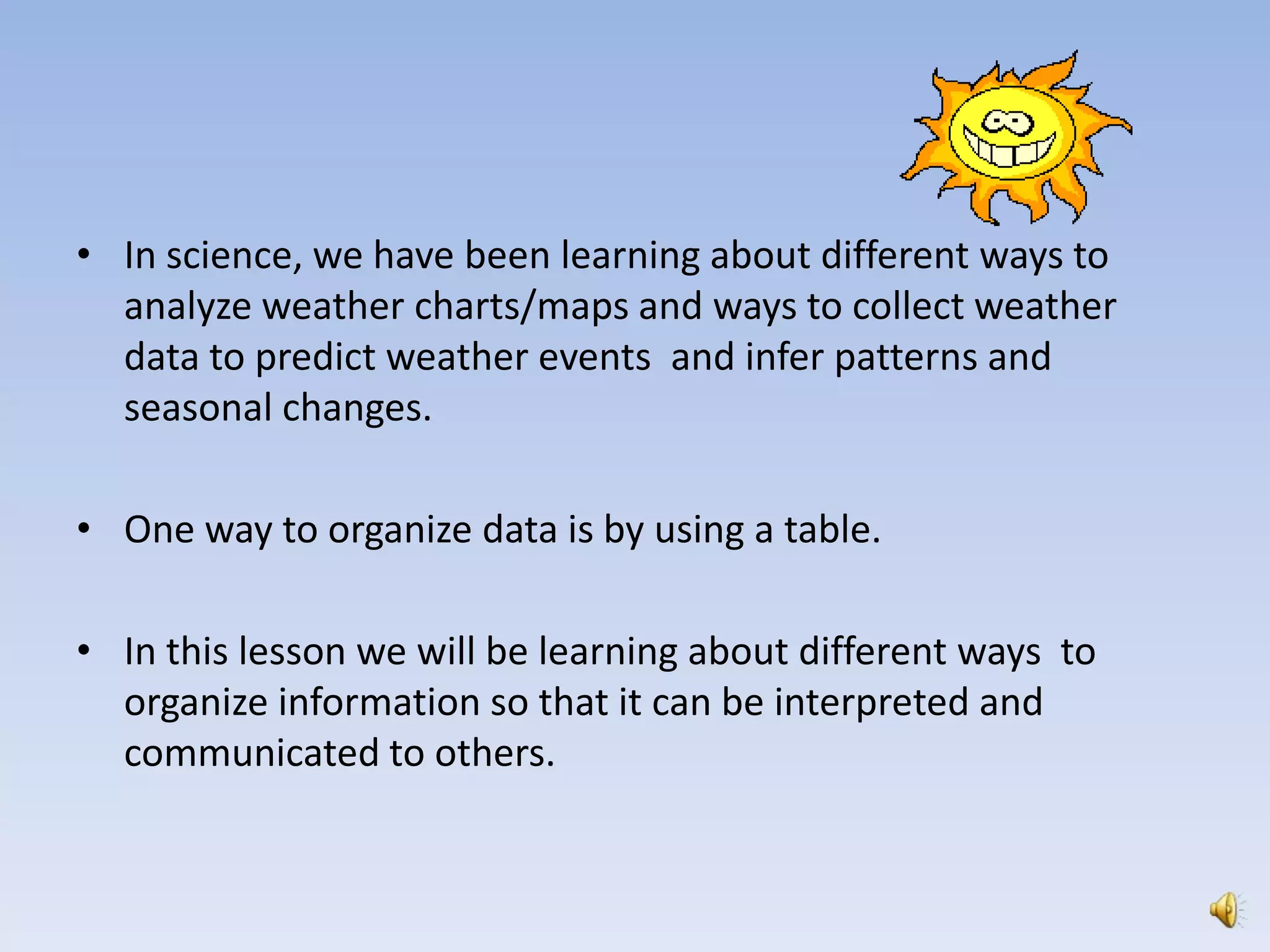 Graphing The Weather | PPTX