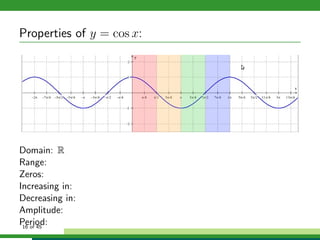 Graphing trigonometric functions | PDF