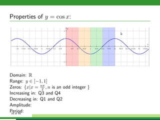 Graphing trigonometric functions | PDF