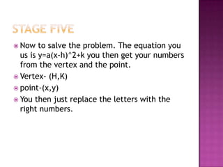 Graphing with calculator | PPTX