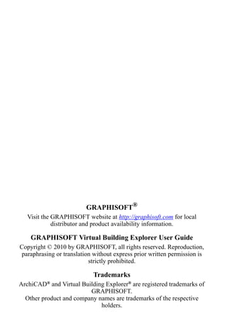 Graphisoft vbe user_guide | PDF