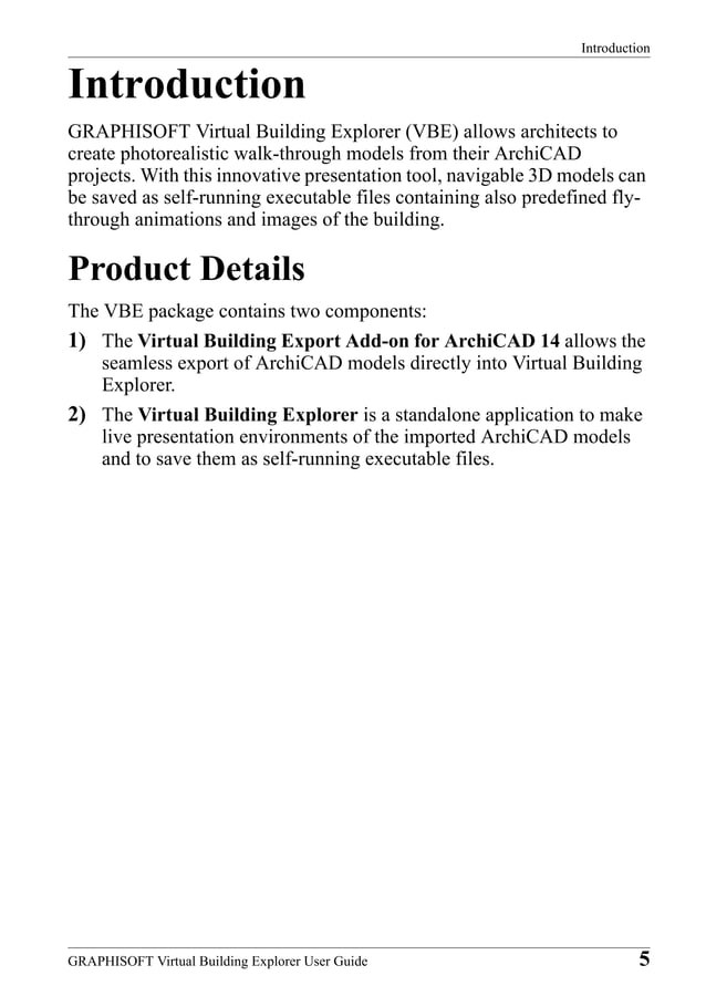 Graphisoft vbe user_guide | PDF