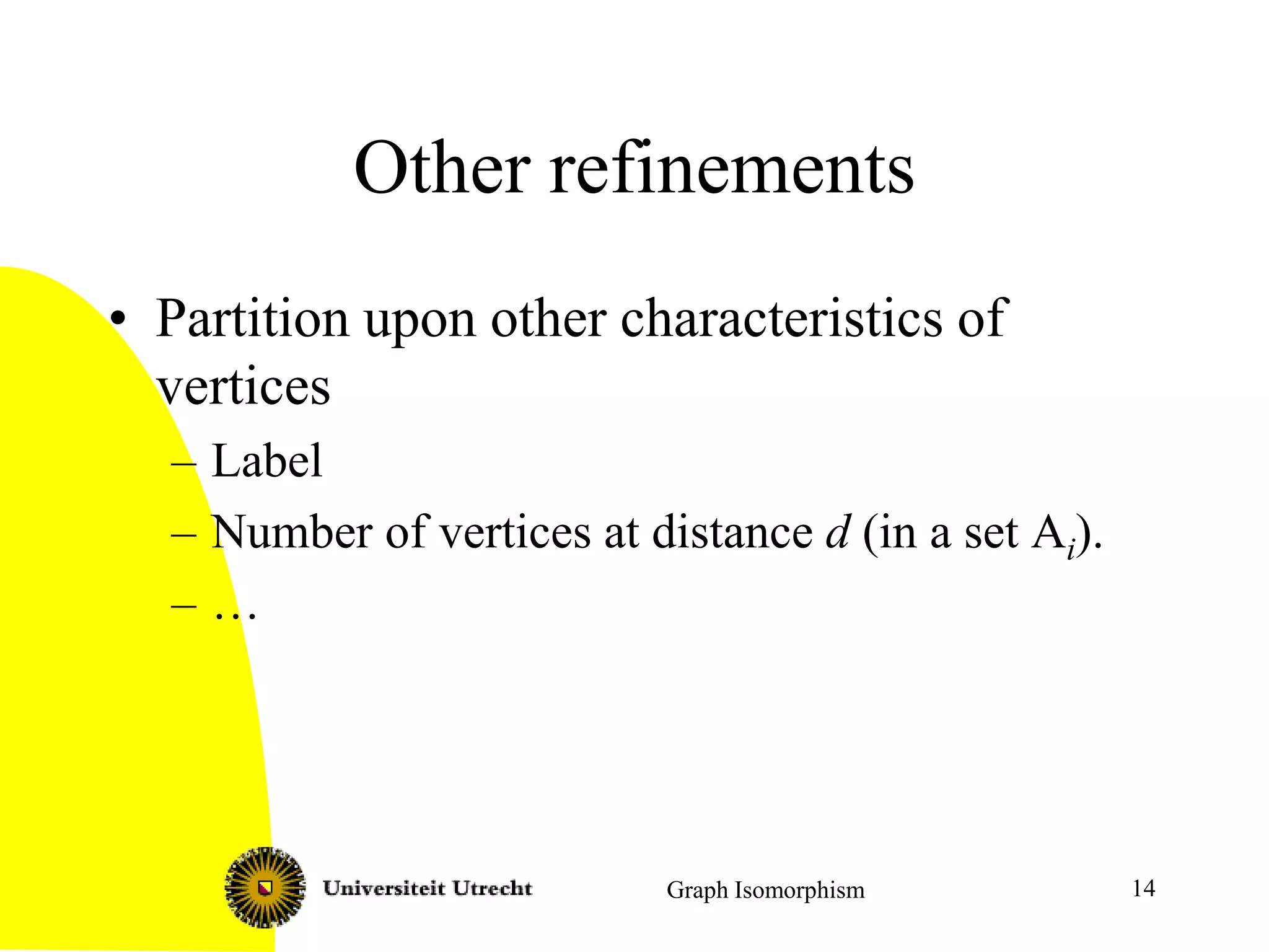 Graph isomorphism | PPT
