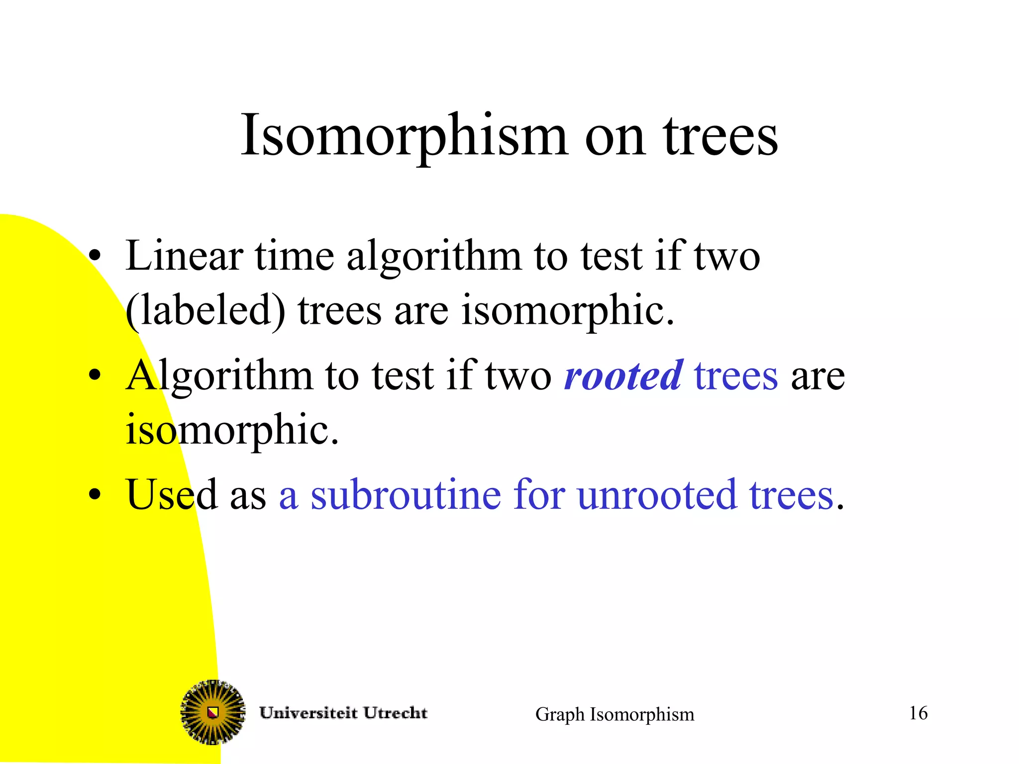Graph isomorphism | PPT