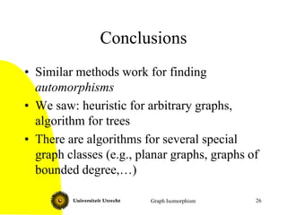 Graph isomorphism | PPT