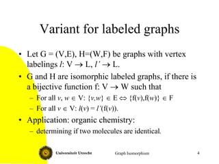Graph isomorphism | PPT