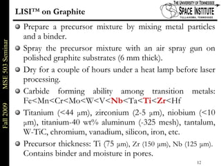 Laser Processing on Graphite | PPT