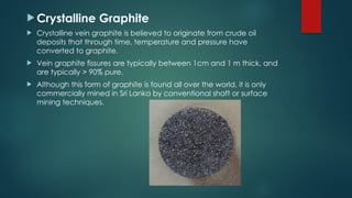 graphite and mode of occurence distribution.pptx