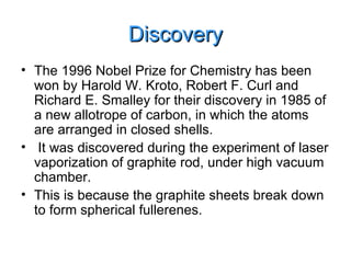 Graphite,Fullerene And Carbon Nanotubules | PPT | Chemistry | Science