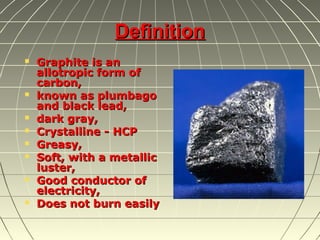 Graphite materials | PPT