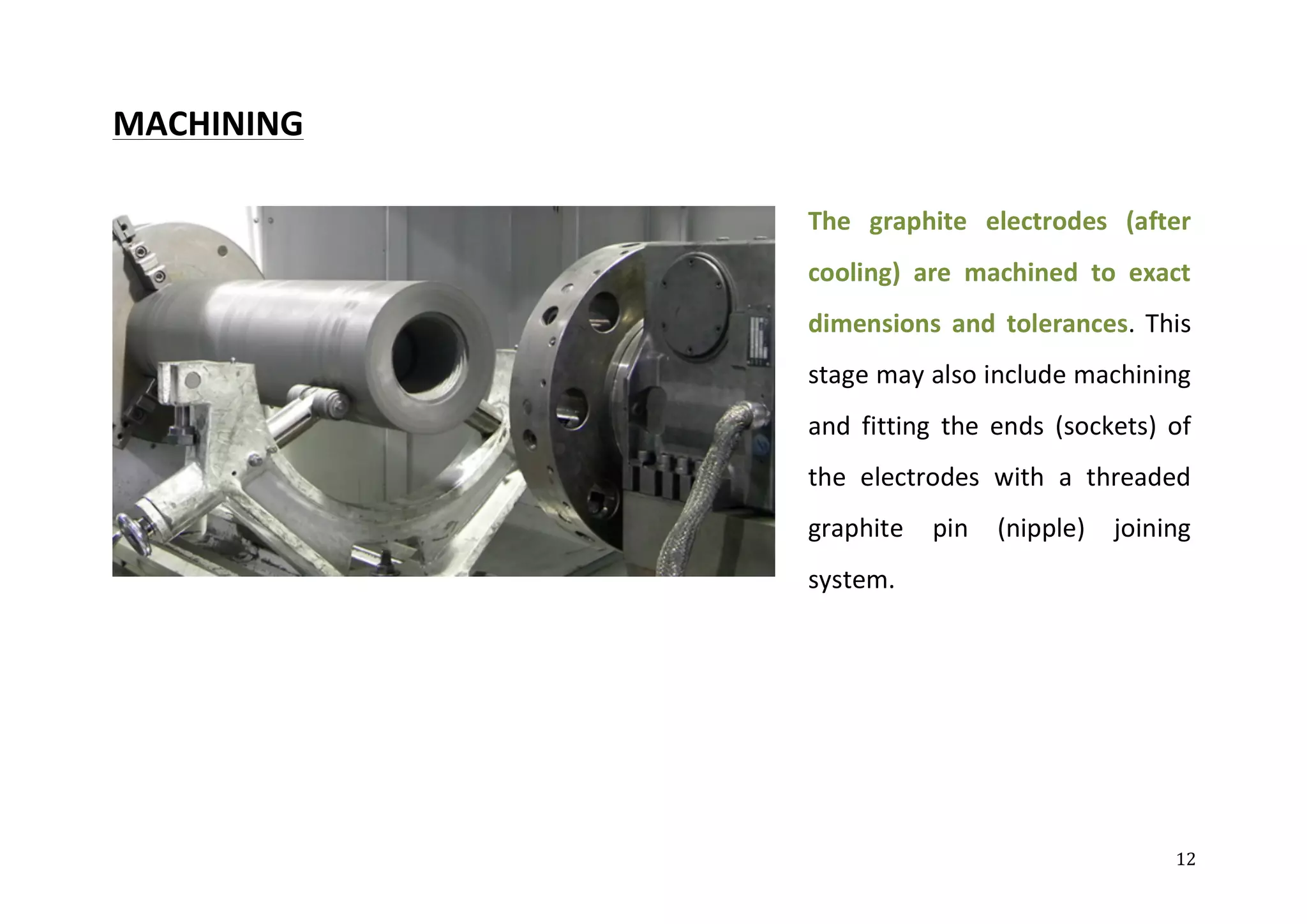 GRAPHITE ELECTRODES - Manufacturing Process (steel - steelmaking ...