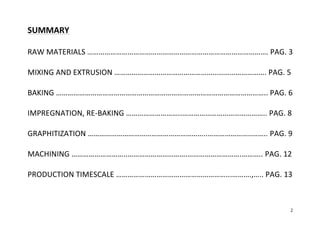 GRAPHITE ELECTRODES - Manufacturing Process (steel - steelmaking ...