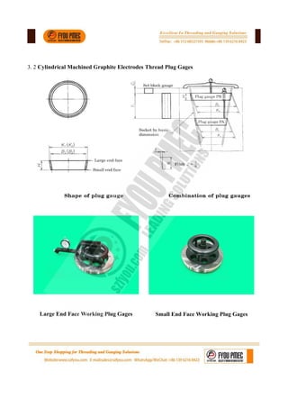Graphite electrodes thread gage catalog 2020 | PDF