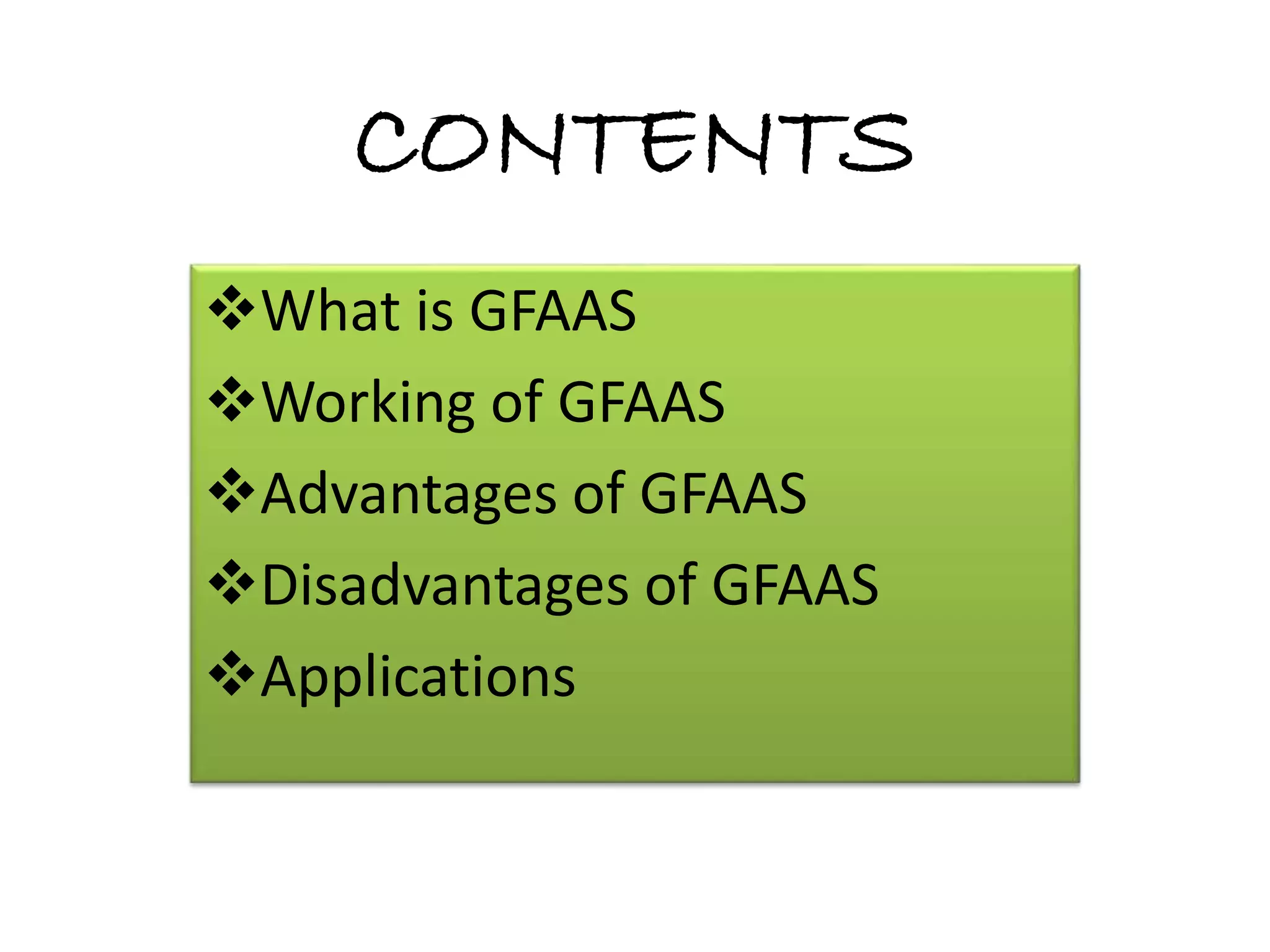 Graphite furnace atomic absorption spectroscopy | PPTX