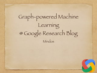 Graph-Powered Semi-Supervised Learning | PPT