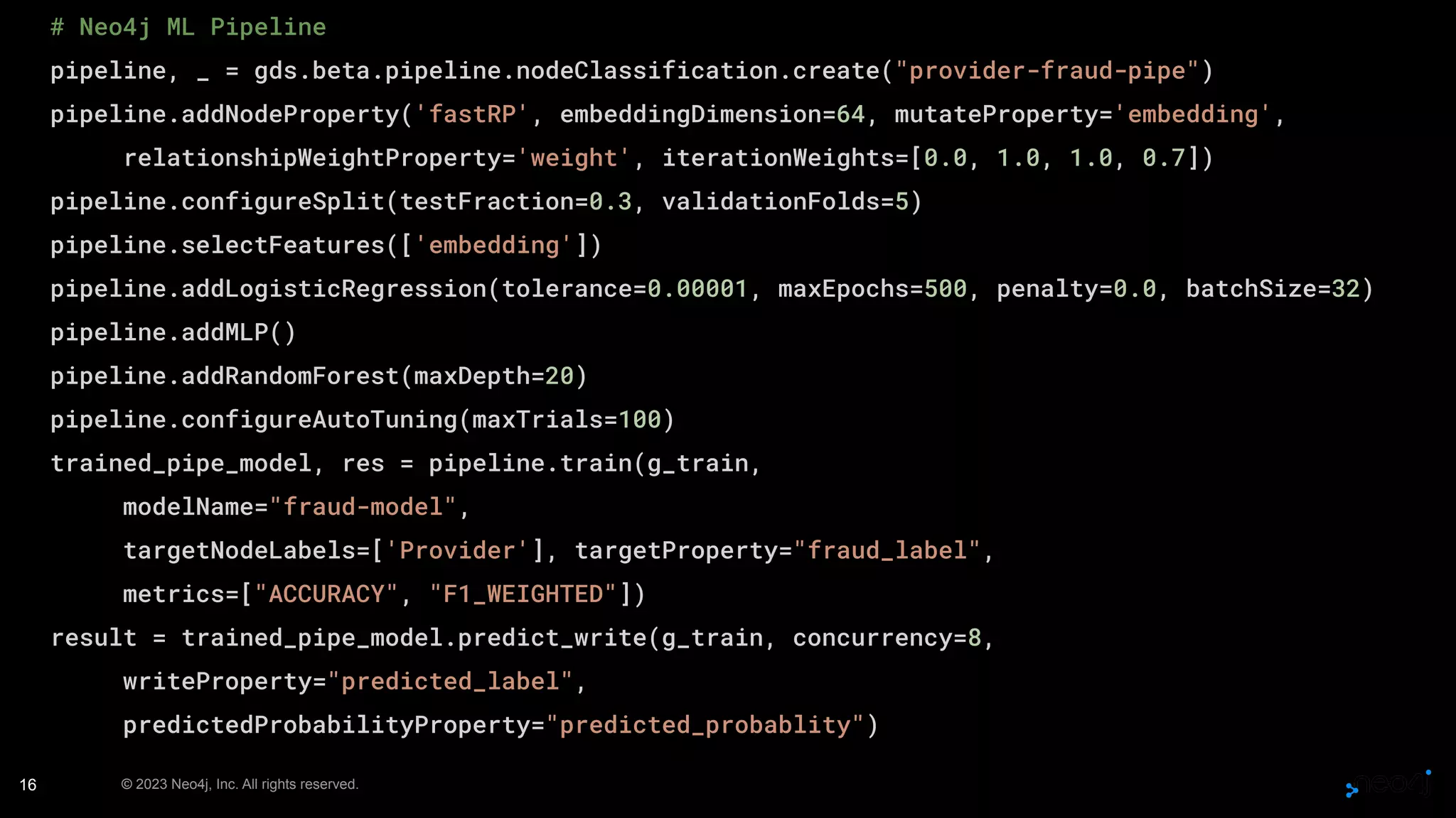 Graph Machine Learning in Production with Neo4j | PPT