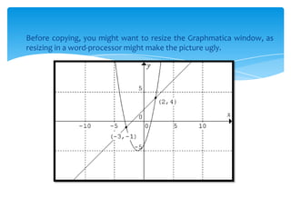 Graphmatica an overview | PPTX