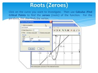 Graphmatica an overview | PPTX