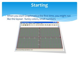 Graphmatica an overview | PPTX