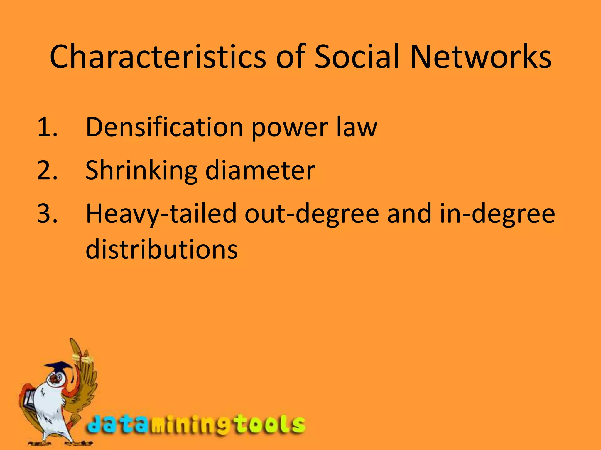 Data Mining Graph Mining And Social Network Analysis Ppt Free Download