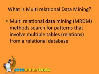 Data Mining: Graph mining and social network analysis | PPTX