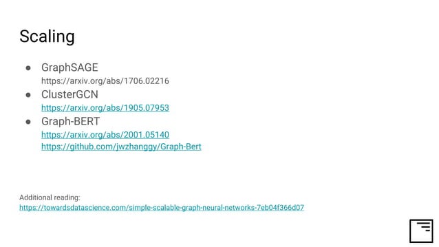 Introduction to Graph neural networks @ Vienna Deep Learning meetup | PPTX