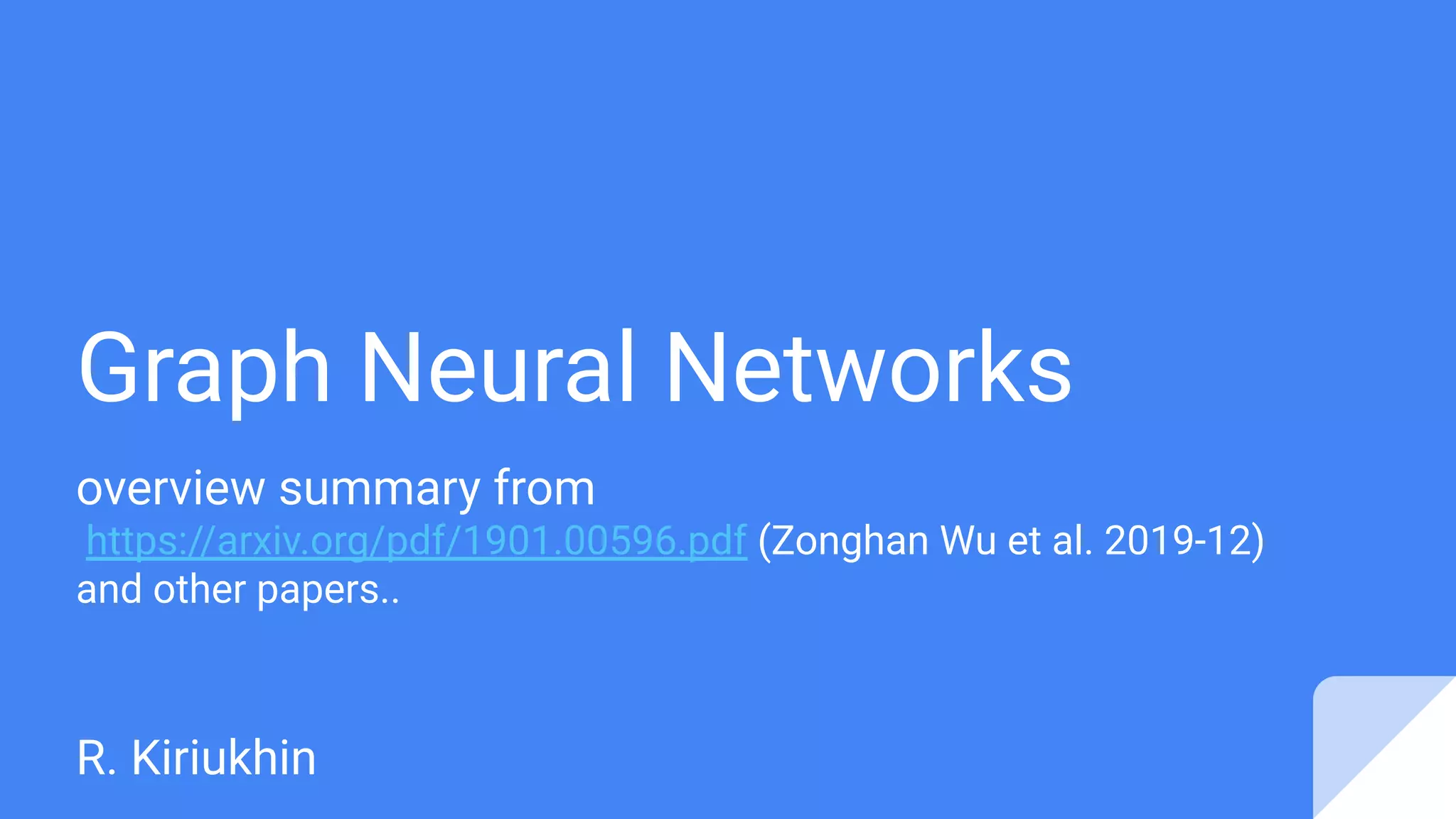 Graph neural networks overview | PDF
