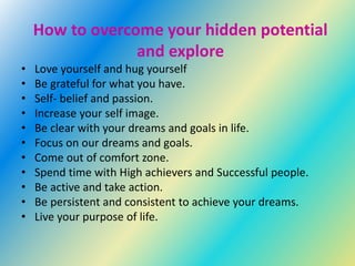 Know Your Hidden Potential Through Graphology BY Ms. Pushpalata Gadde | PPT