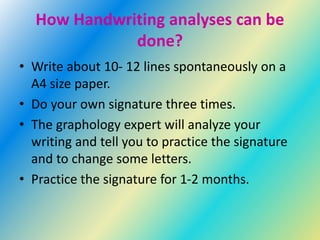 Know Your Hidden Potential Through Graphology BY Ms. Pushpalata Gadde | PPT