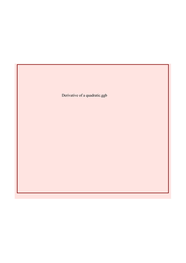 IB Maths. Graphs of a funtion and its derivative | PDF