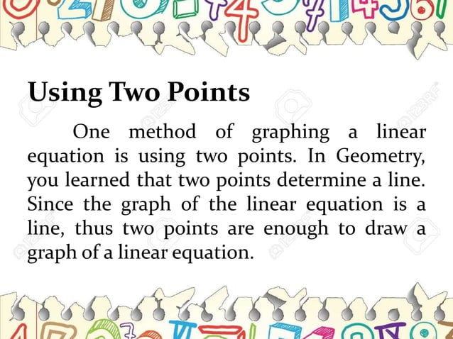 Graph of linear equations | PPTX | Physics | Science