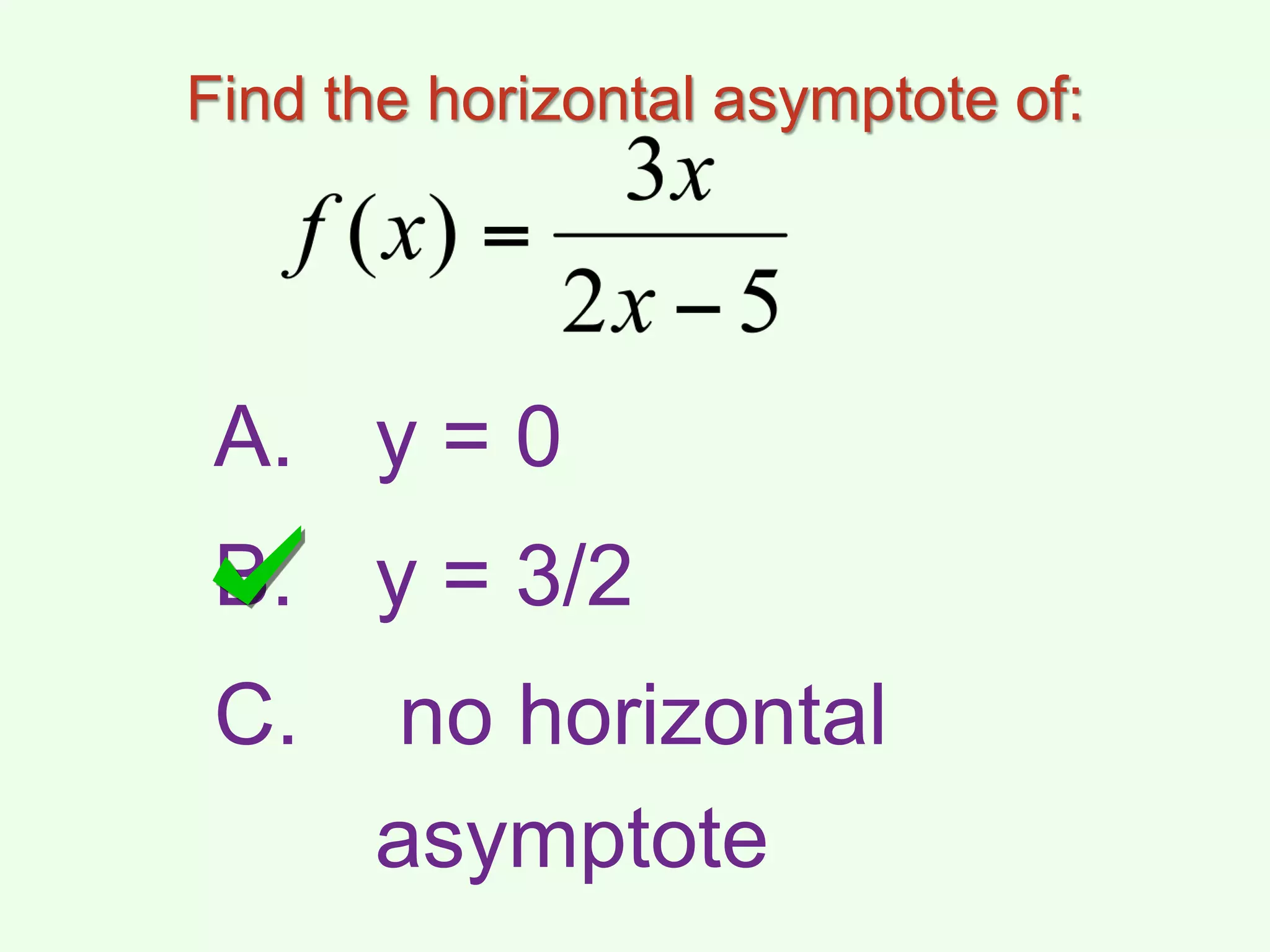 Graph of rational function | PPTX
